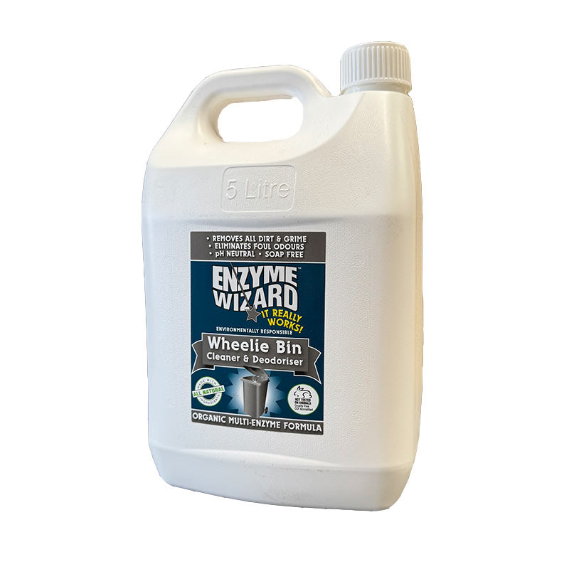 Wheelie Bin Cleaner and Deodoriser Enzyme Wizard 5Lt – Janitorial Depot